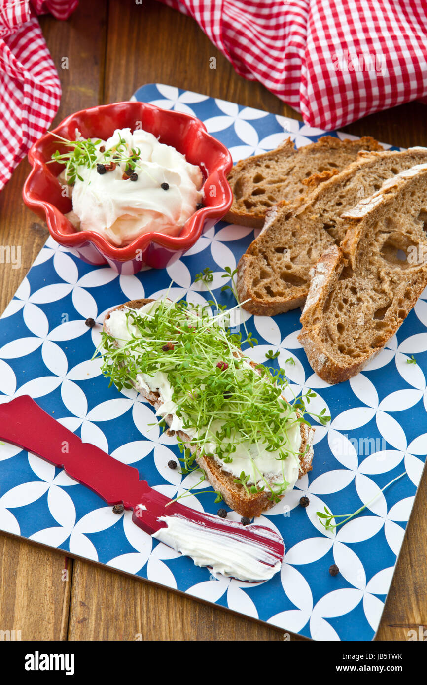 Brot Mit Frischkse