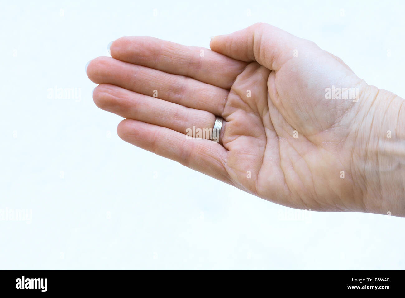 give the hand Stock Photo - Alamy