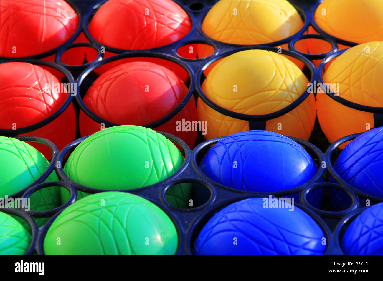 colorful bowls game Stock Photo - Alamy