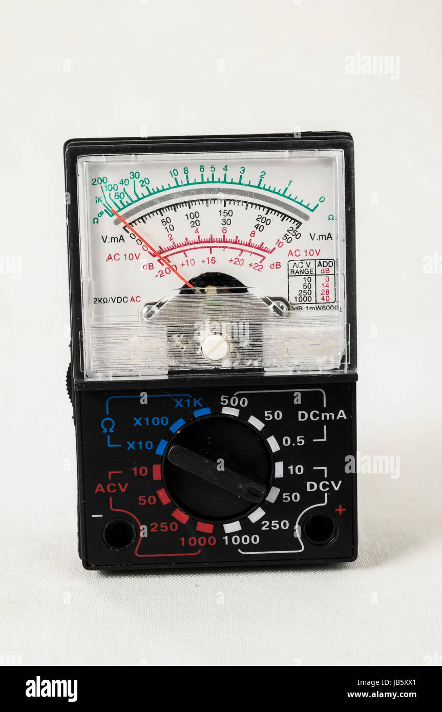 Vintage digital multimeter hi-res stock photography and images - Alamy