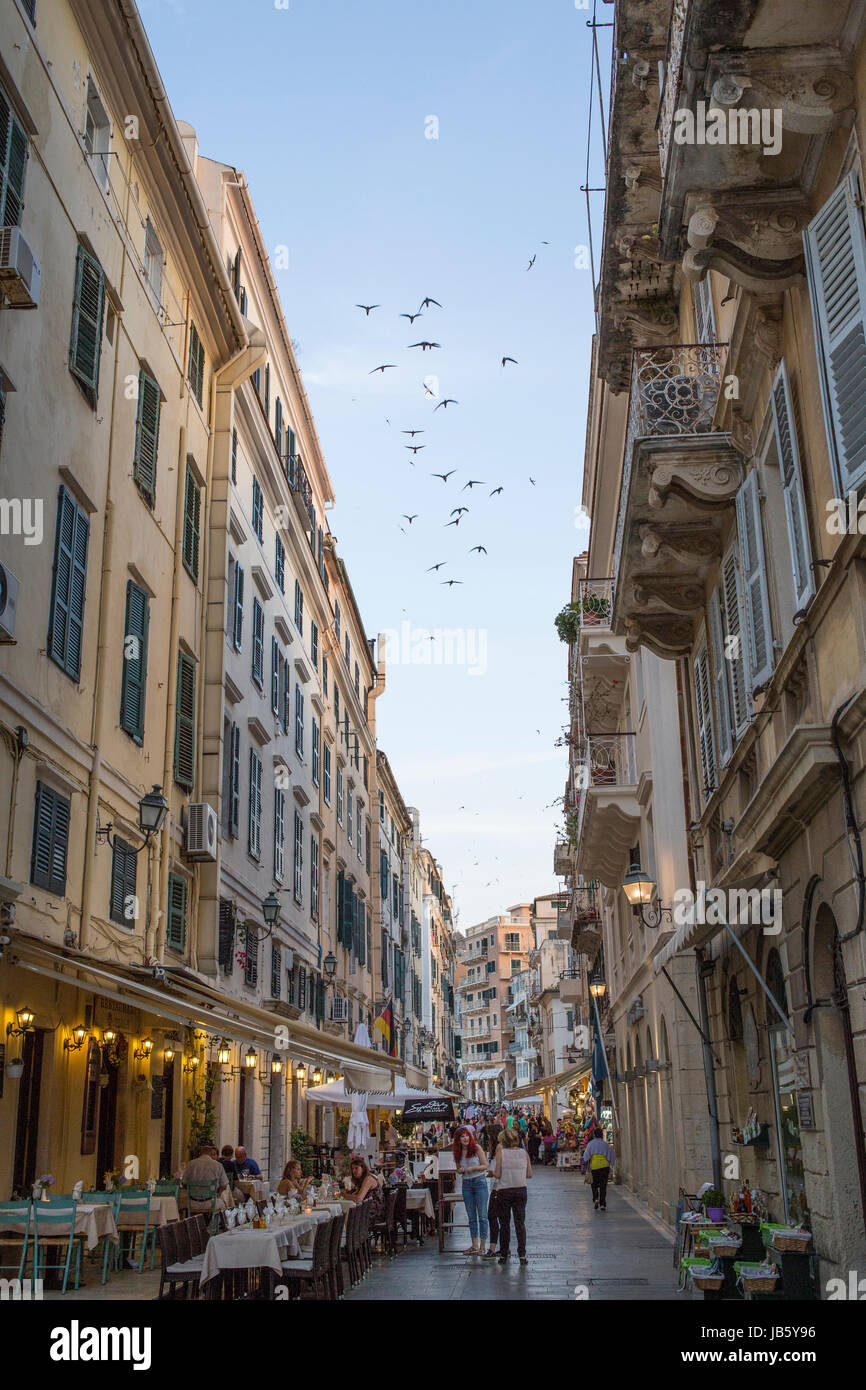 Views of corfu town hi-res stock photography and images - Alamy