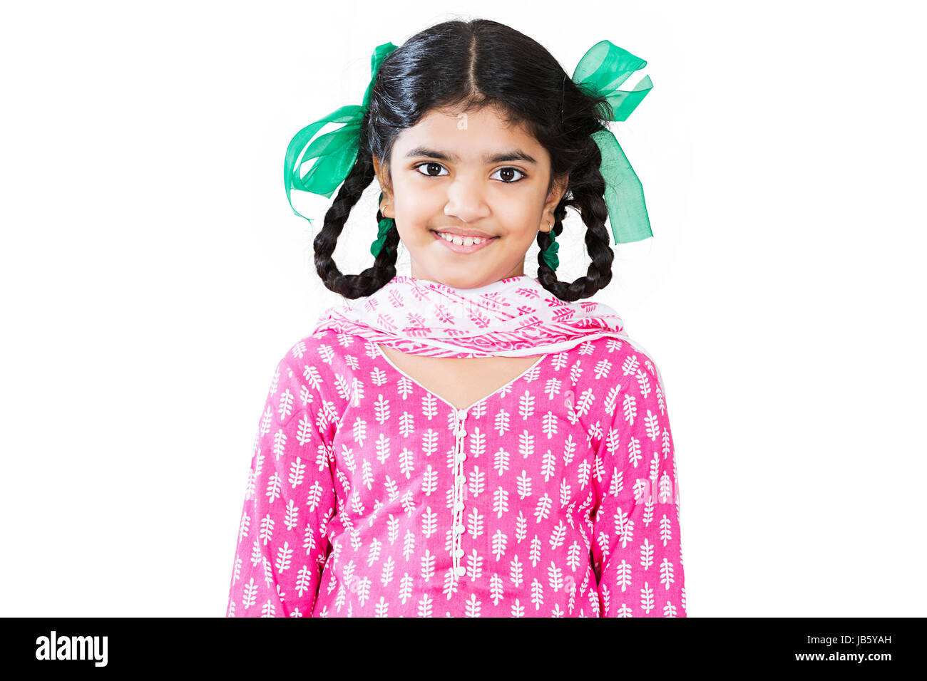 1 Indian Rural Little Girl Standing Smiling Villager Stock Photo - Alamy