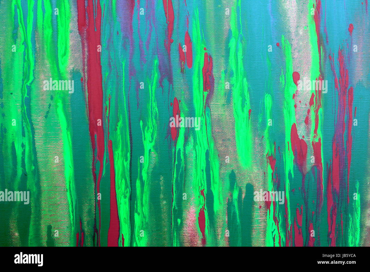 Abstract Green and Red Painted Background Stock Photo - Alamy