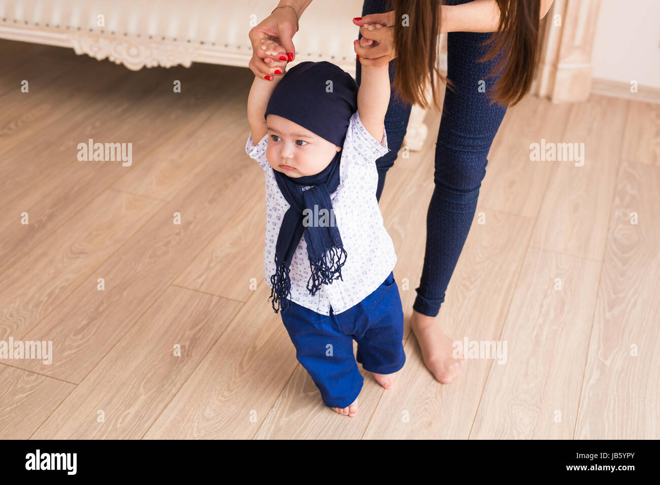 Son steps step mother mom hi-res stock photography and images - Alamy