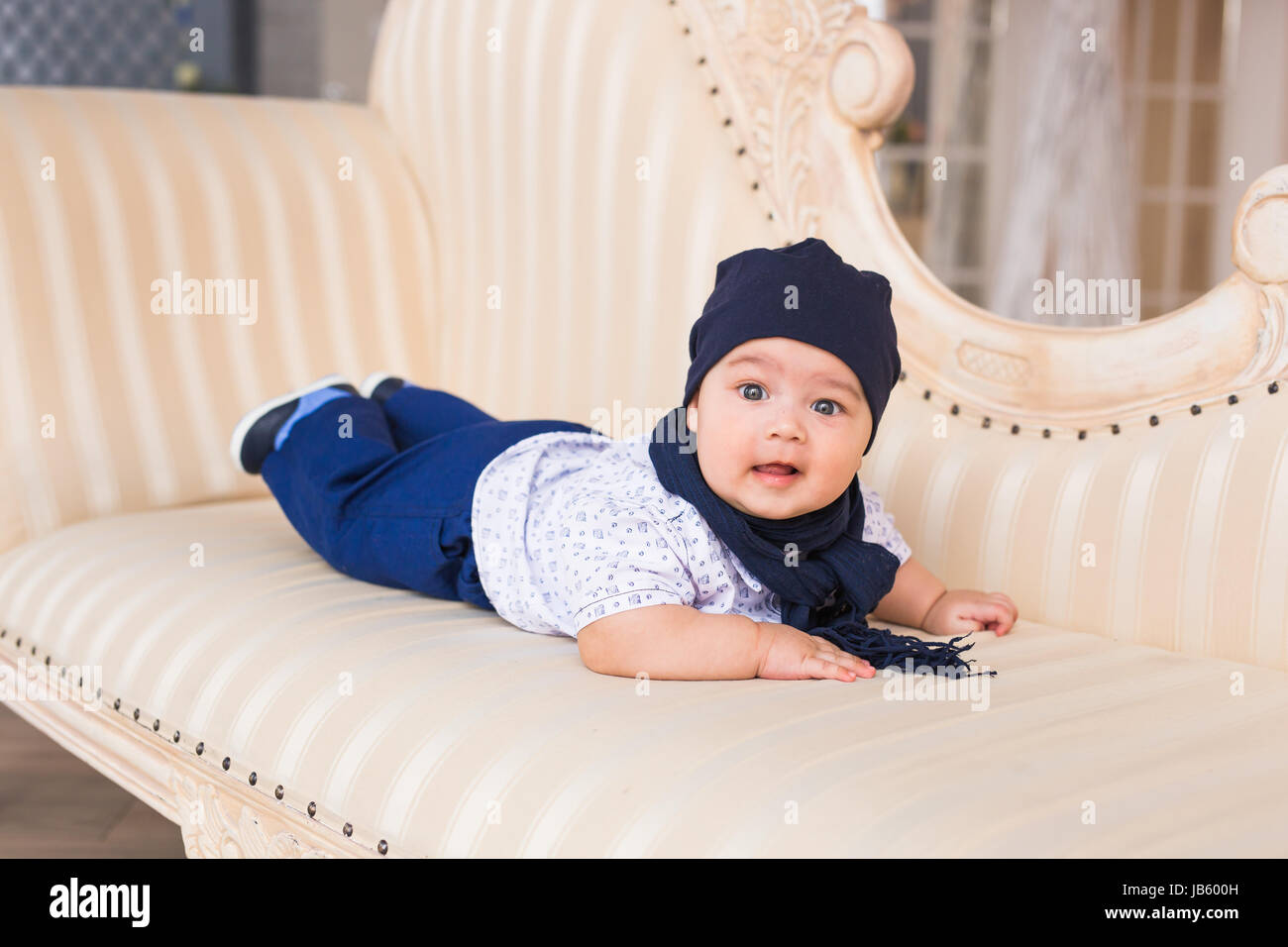 baby boy, 3 months old Stock Photo - Alamy