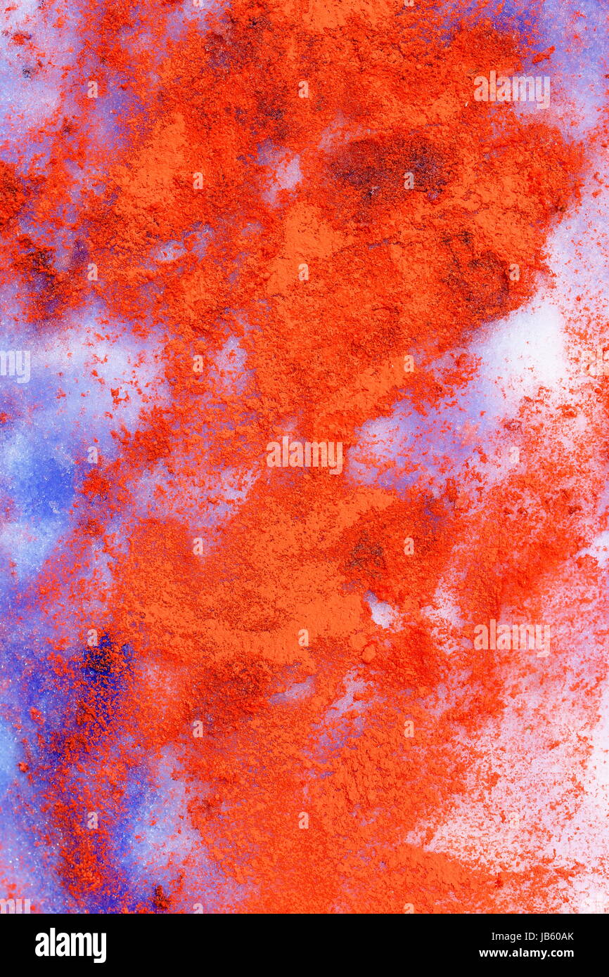 Beautiful Color Snow. Detail structure in snow Stock Photo - Alamy