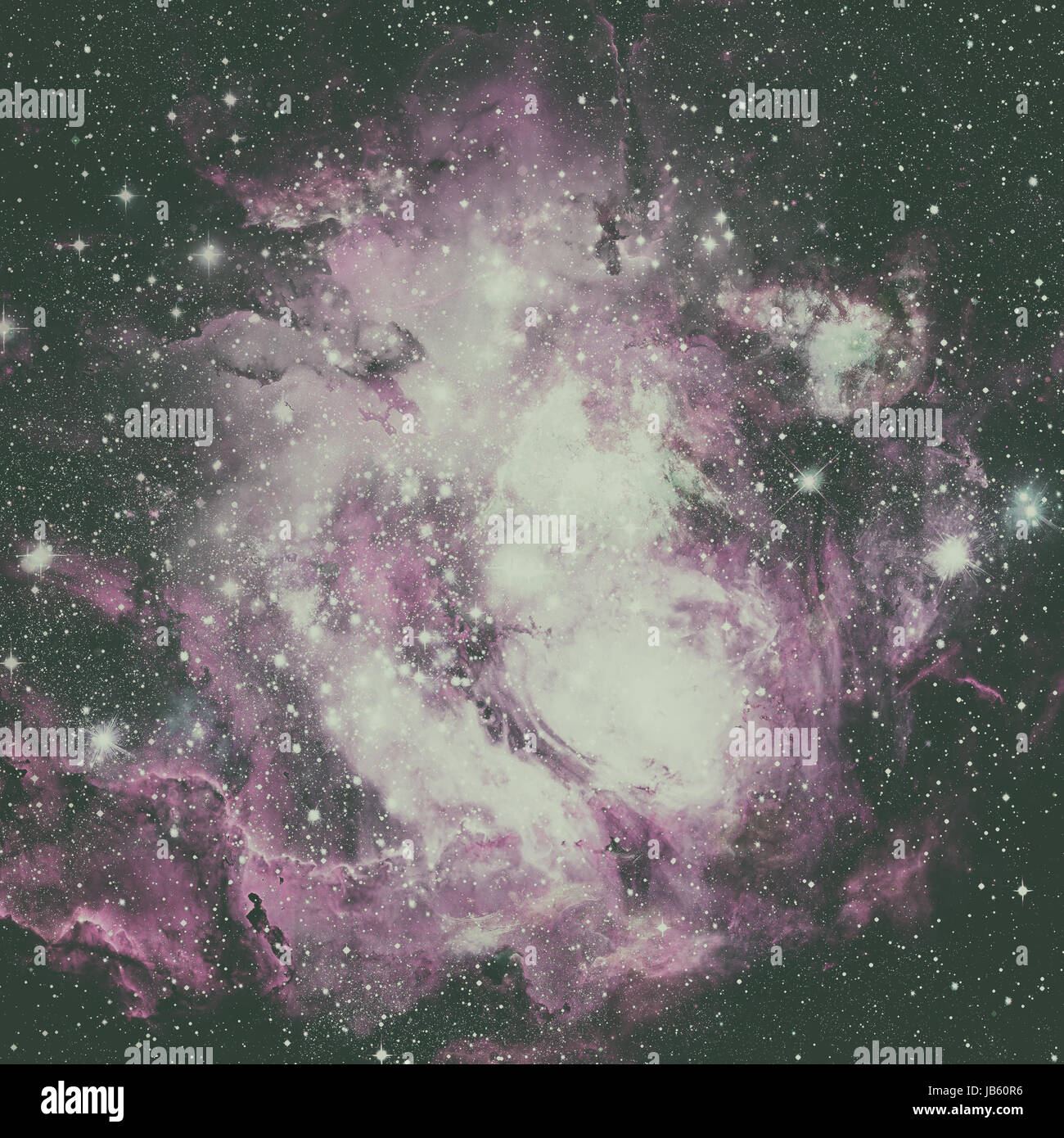 Universe filled with nebula, stars and galaxy. Elements of this image ...