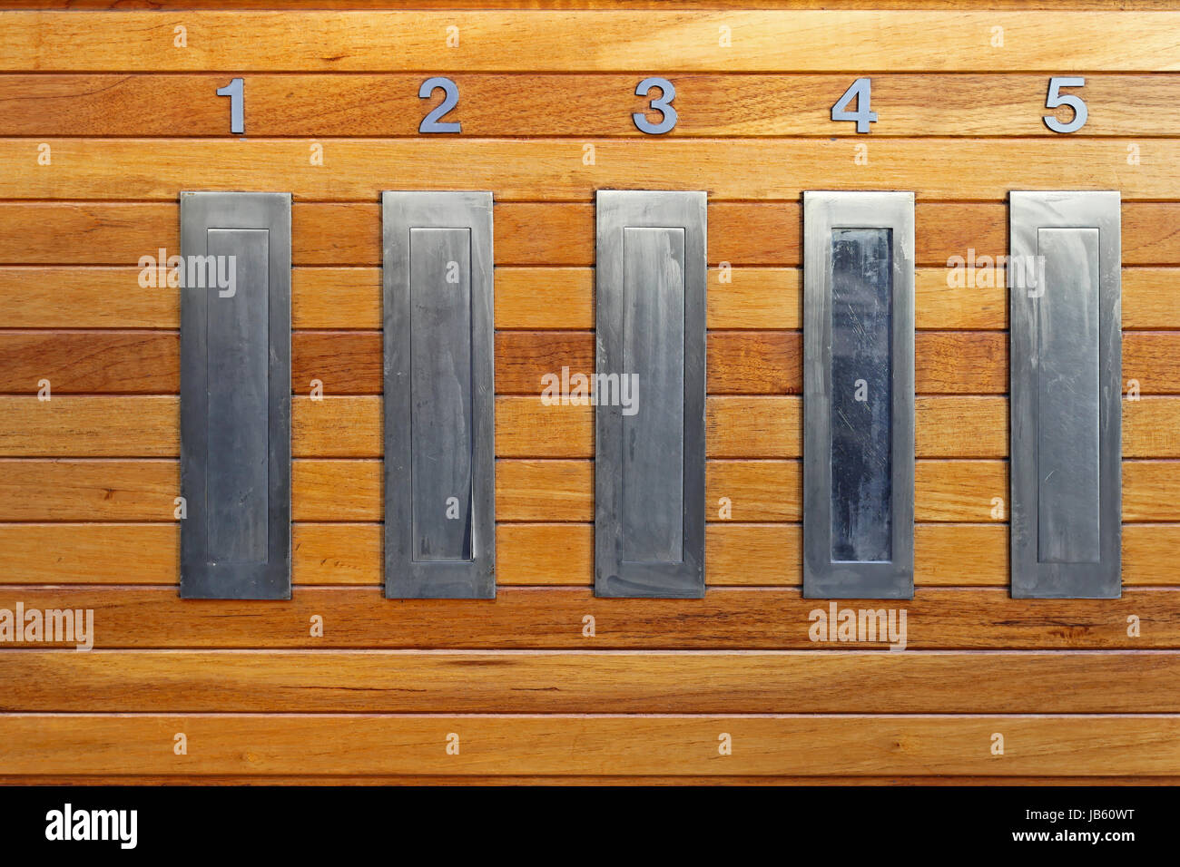 Five slots hi-res stock photography and images - Alamy