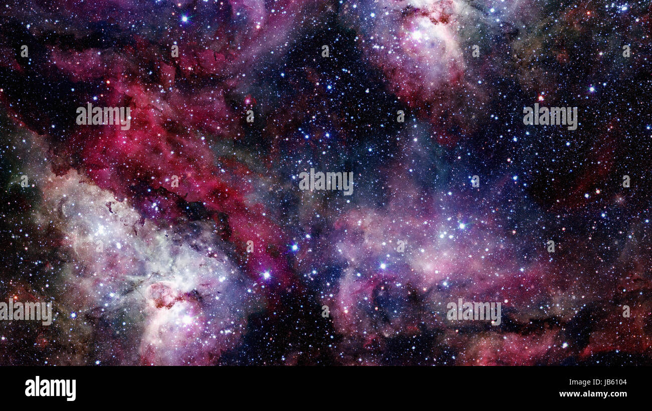 Open space filled with stars, nebulae and galaxies. Elements of this ...