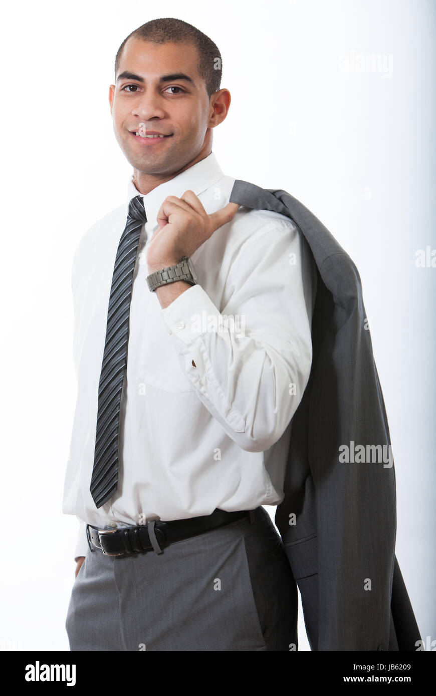 Handsome hispanic hunk businessman Stock Photo - Alamy