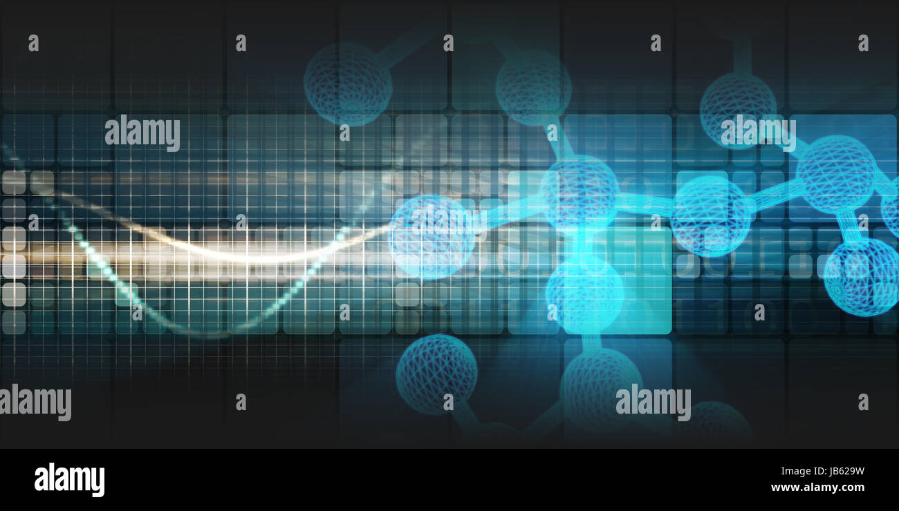 Medical Technology as a Creative Abstract Background for Science Stock ...
