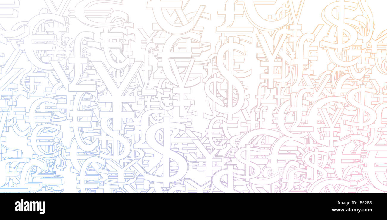 Global Currencies Background as a Currency Pattern Art Stock Photo - Alamy