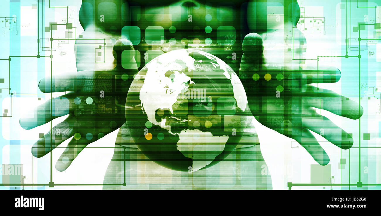 Technology Theme or Themed Background with Binary Data Stock Photo - Alamy