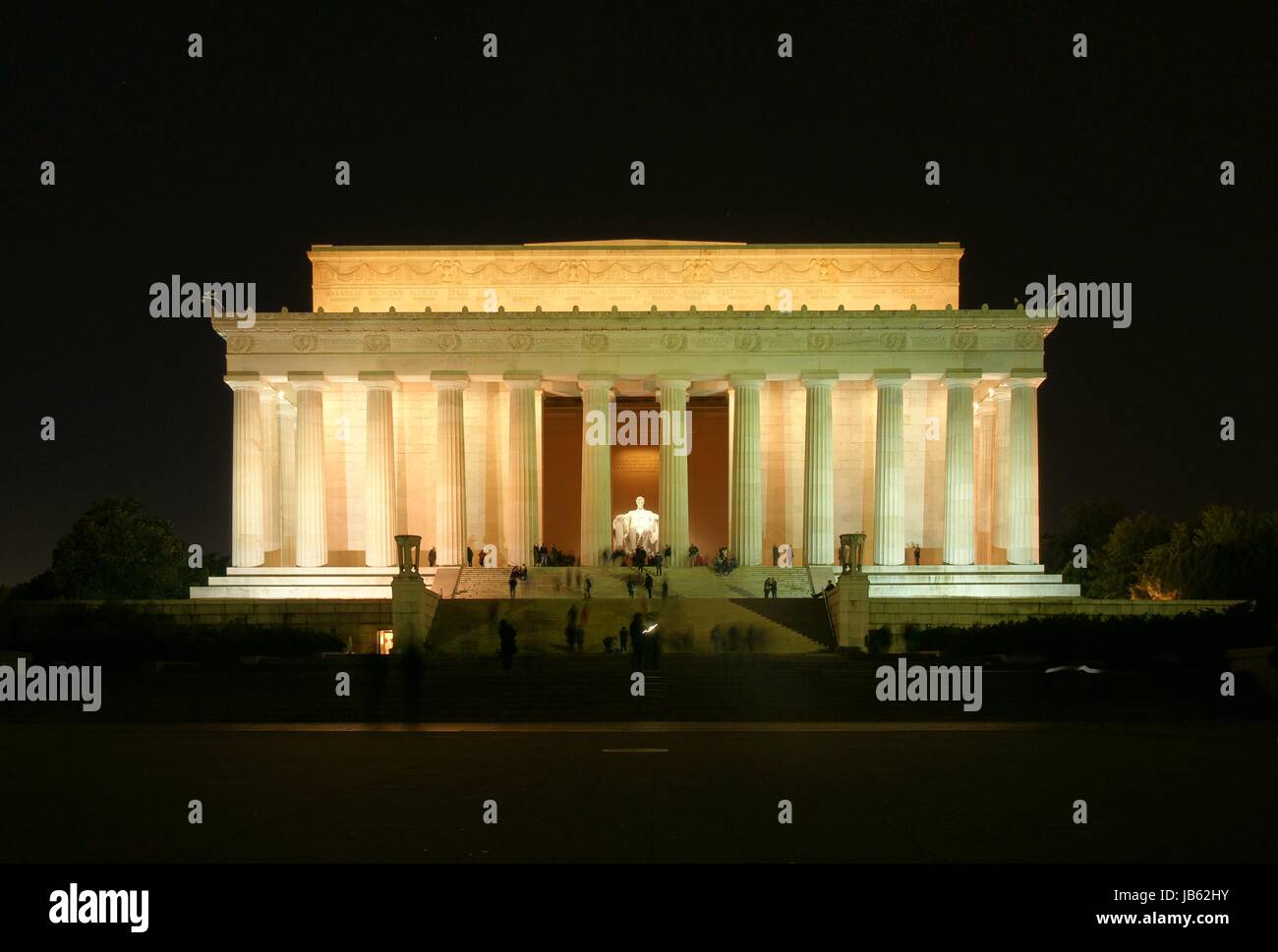 abraham lincoln memorial Stock Photo - Alamy