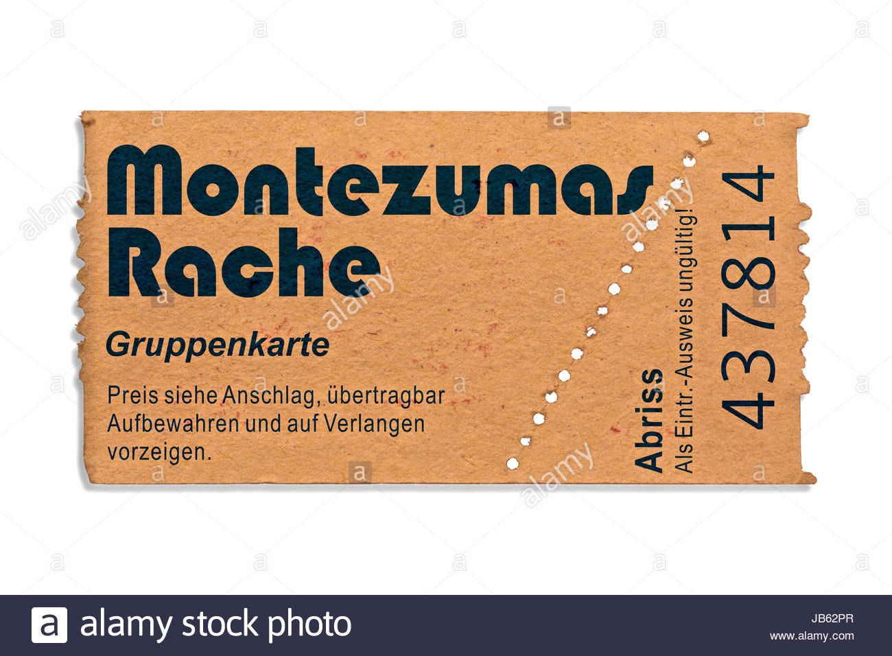Abreisskarte Stock Photos & Abreisskarte Stock Images - Alamy