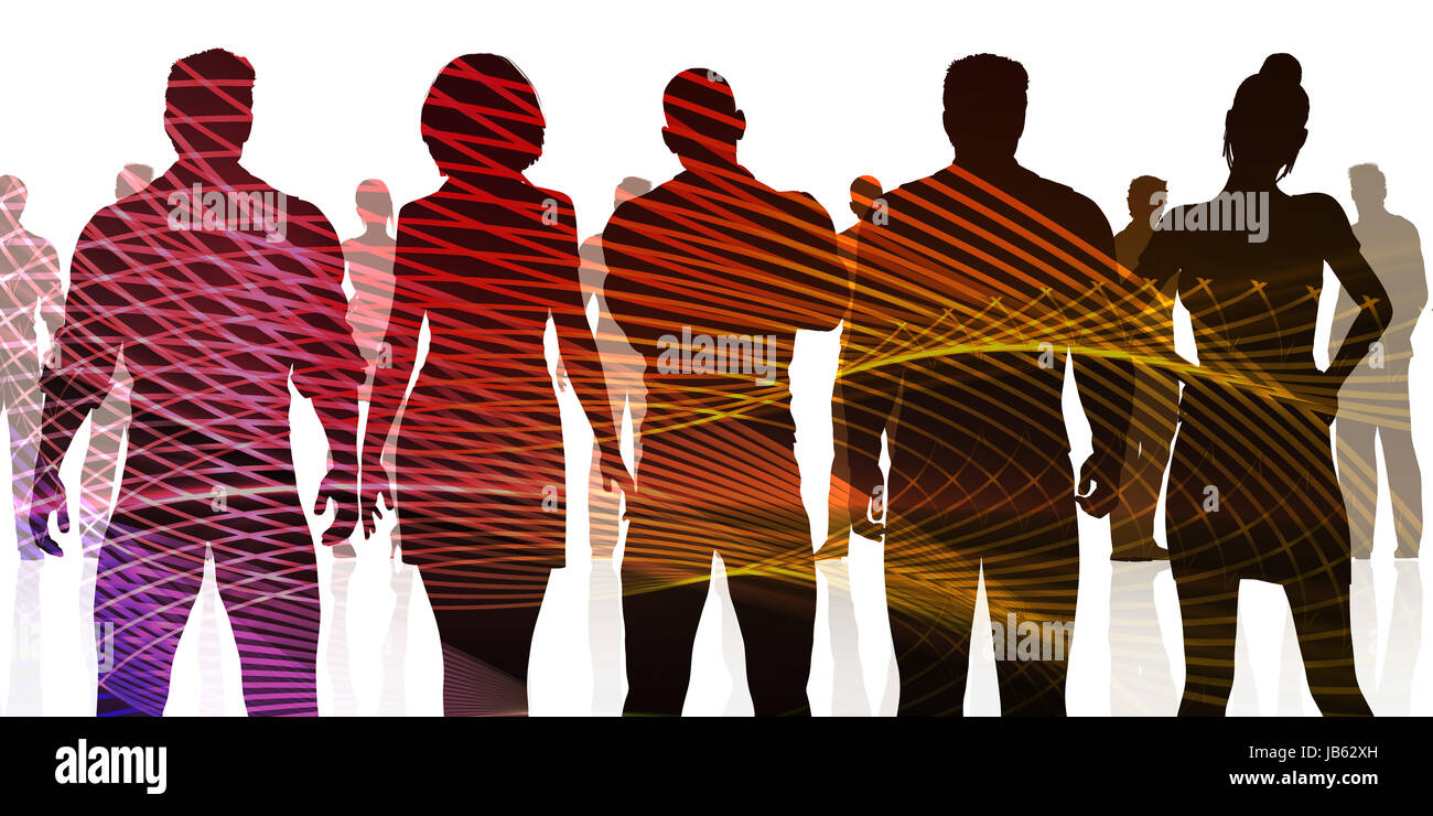 Efficient Teamwork as a Business Concept Background Stock Photo - Alamy