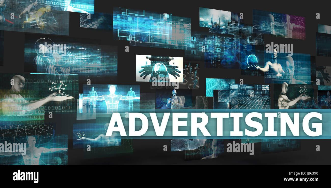 Advertising Presentation Background with Technology Abstract Art Stock ...