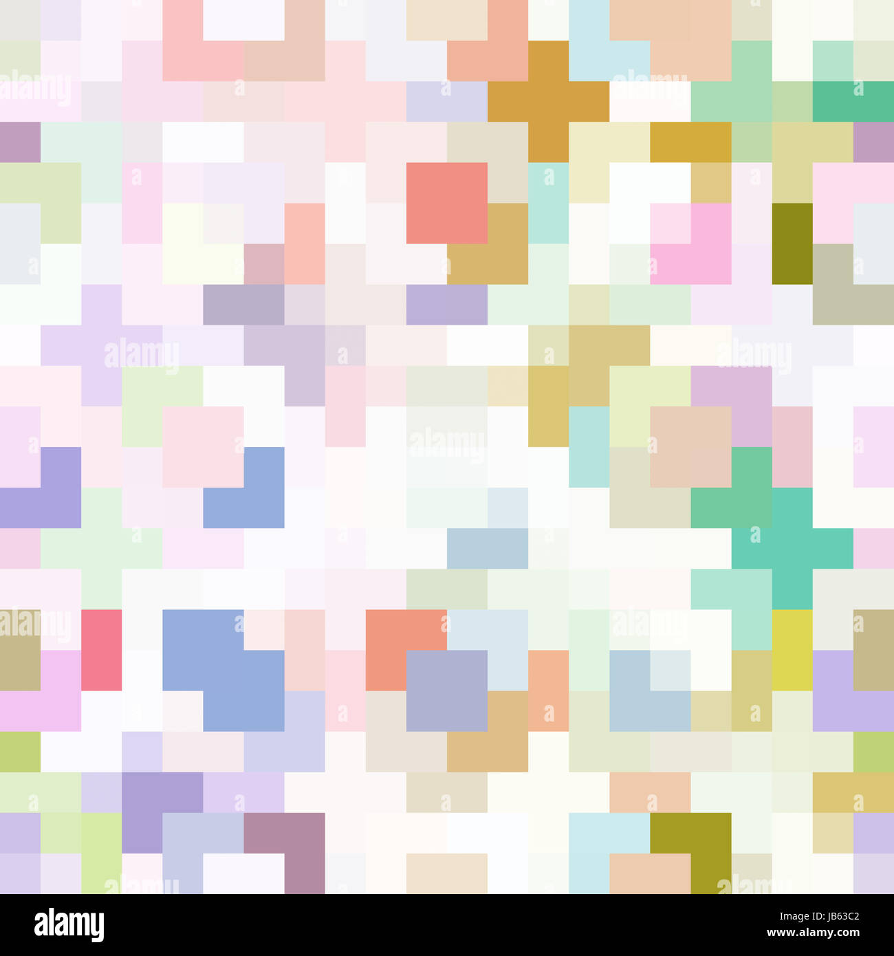 Pixel Art as a Mosaic Abstract Background Stock Photo - Alamy