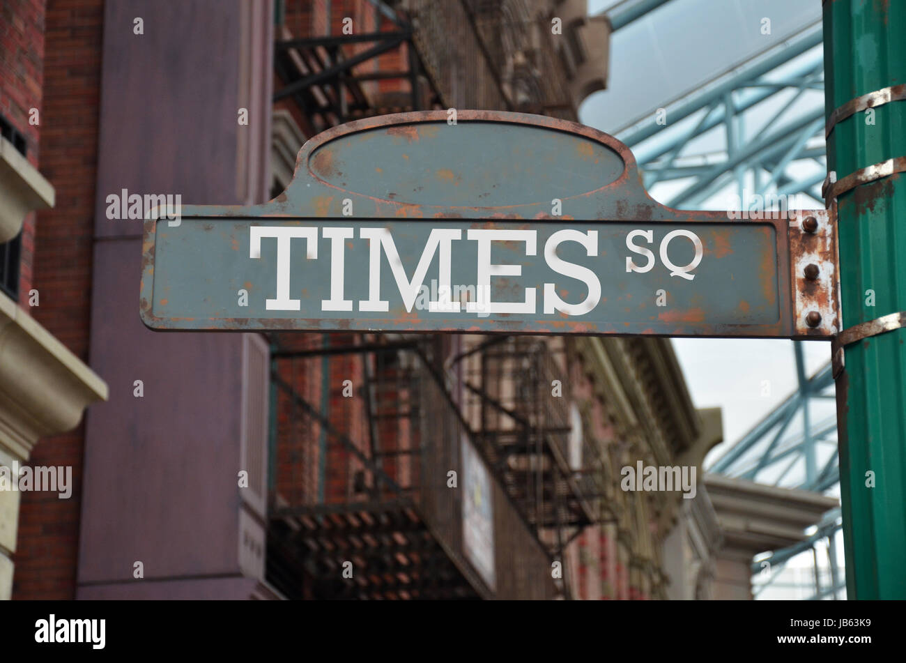 Street sign on the corner of Times Square, New York Stock Photo - Alamy