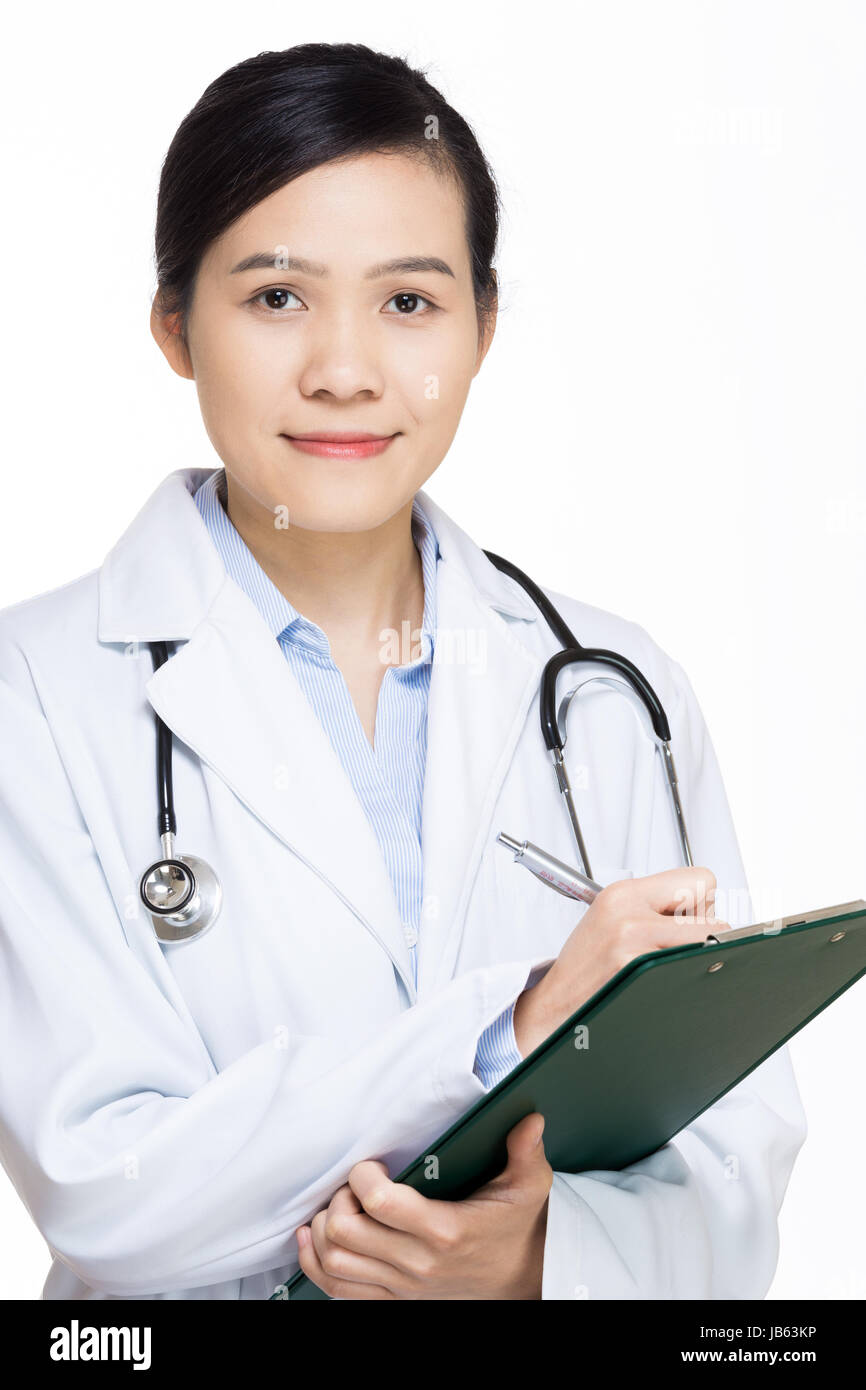 Asia female doctor Stock Photo - Alamy