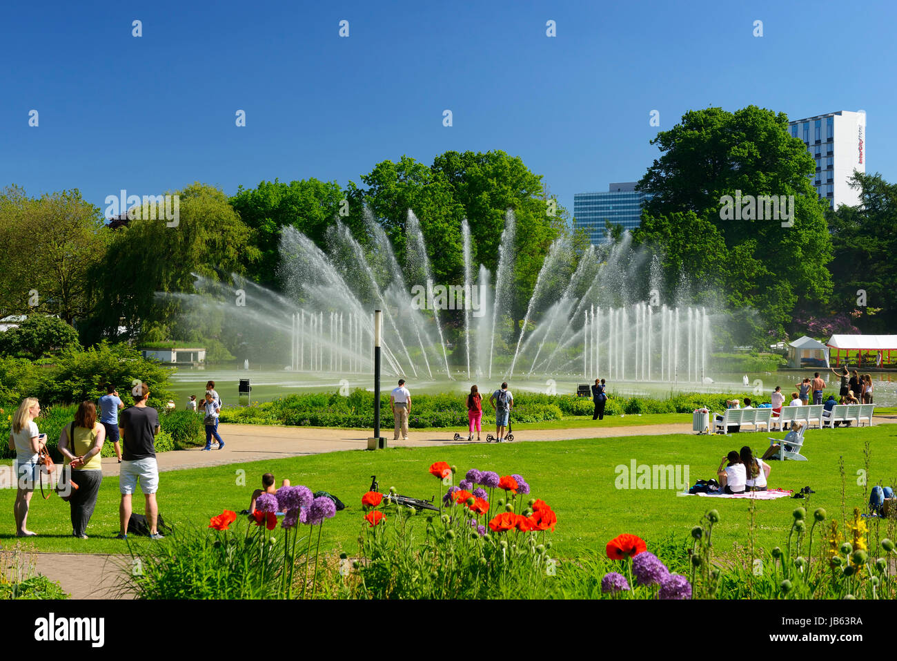 Planten un blomen city hi-res stock photography and images - Alamy