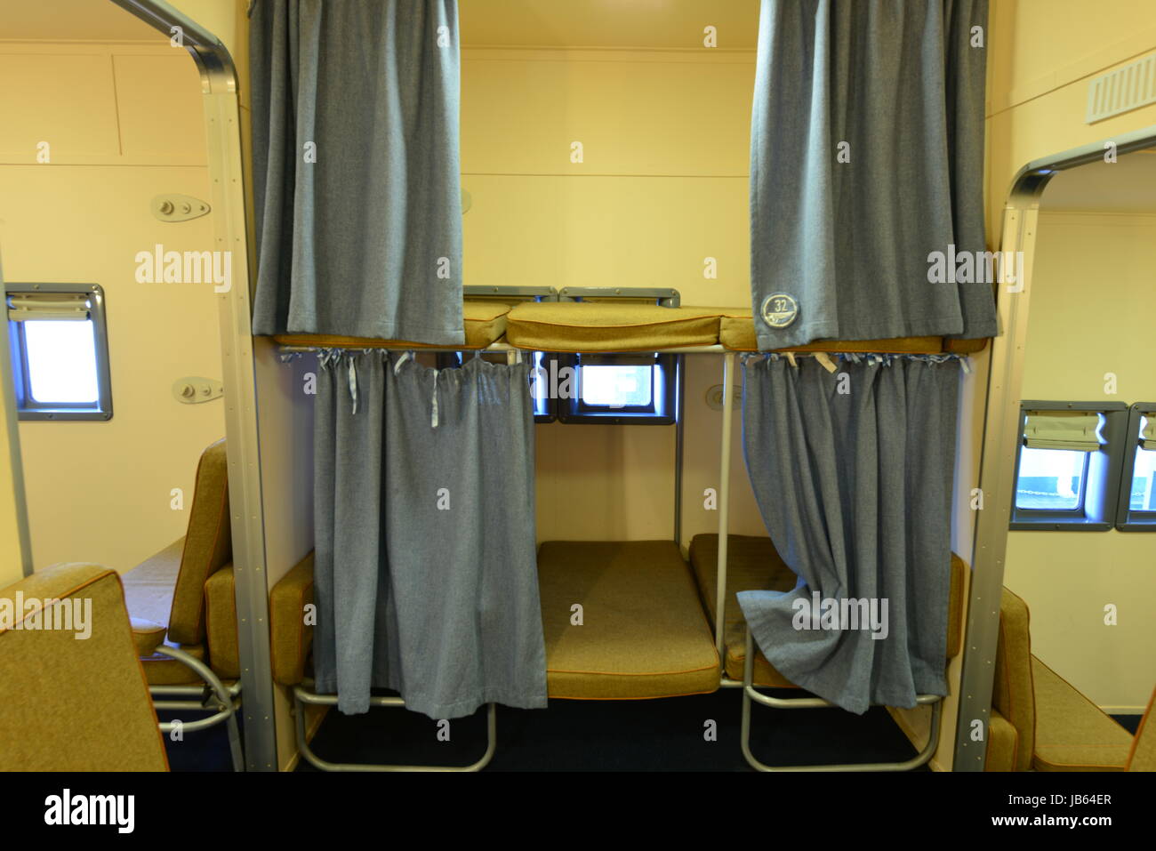 B314 REPLICA replica interior at the Foynes seaplane museum in Ireland ...