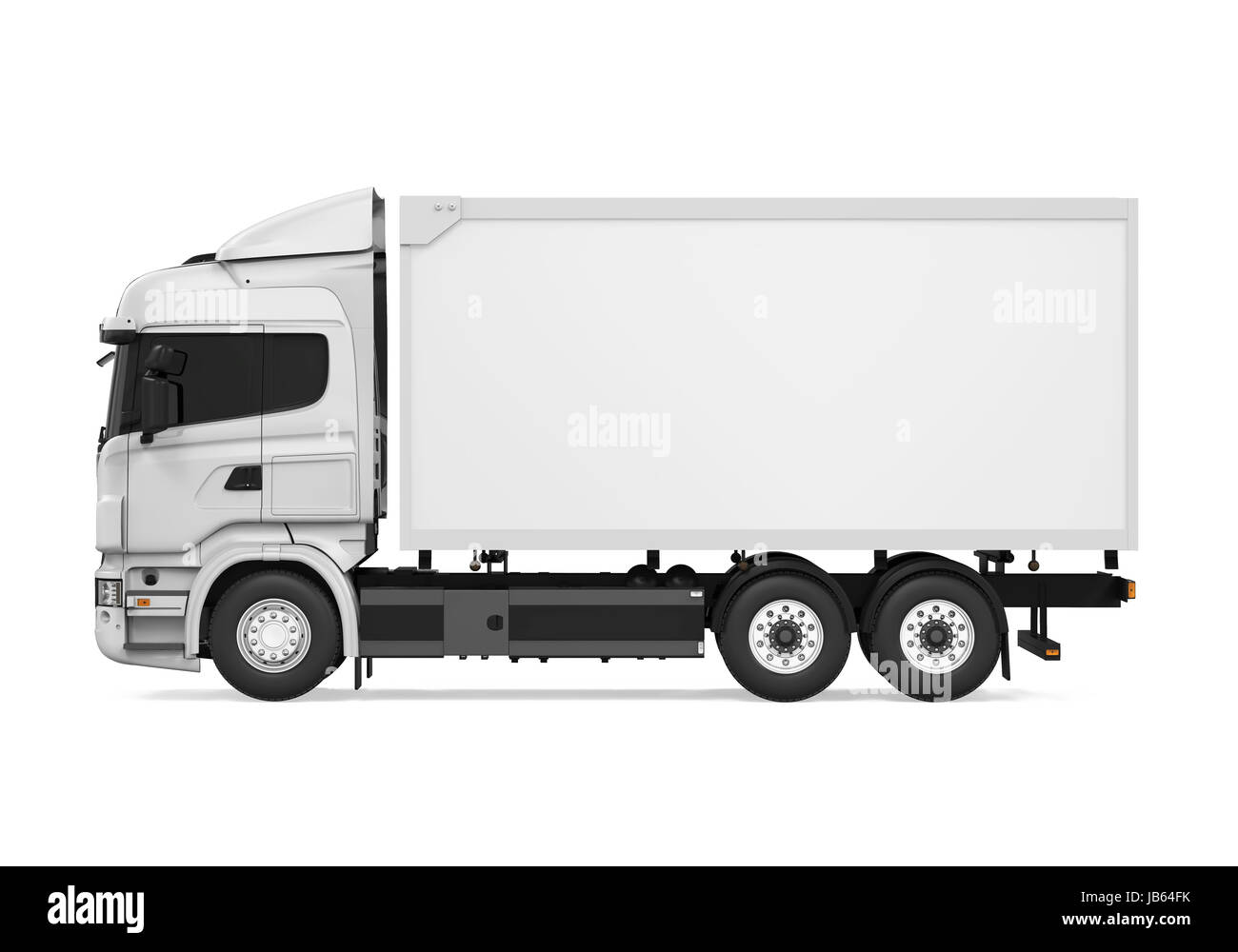 Delivery box cargo Cut Out Stock Images & Pictures - Alamy