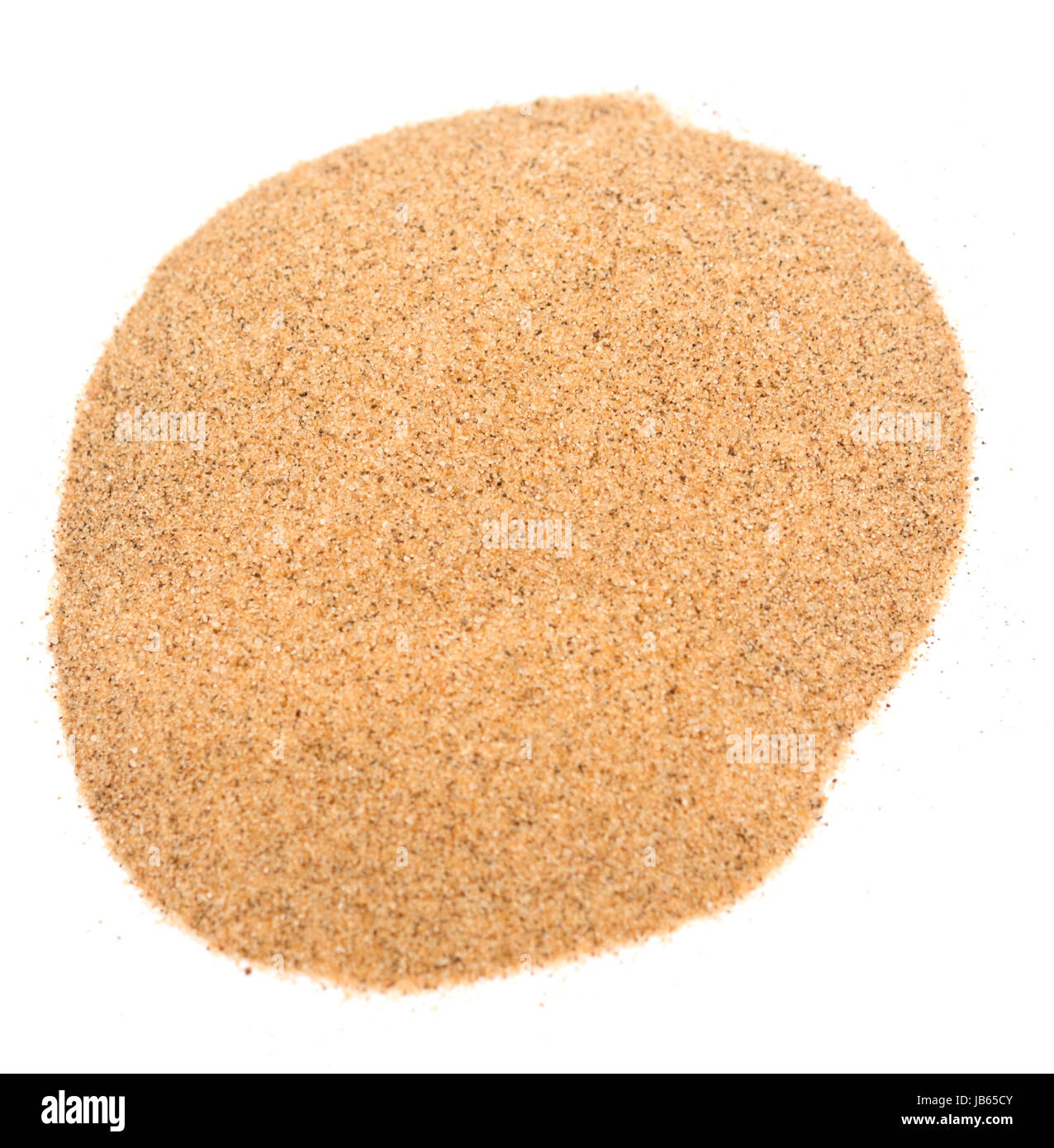 sand isolated on white background Stock Photo - Alamy