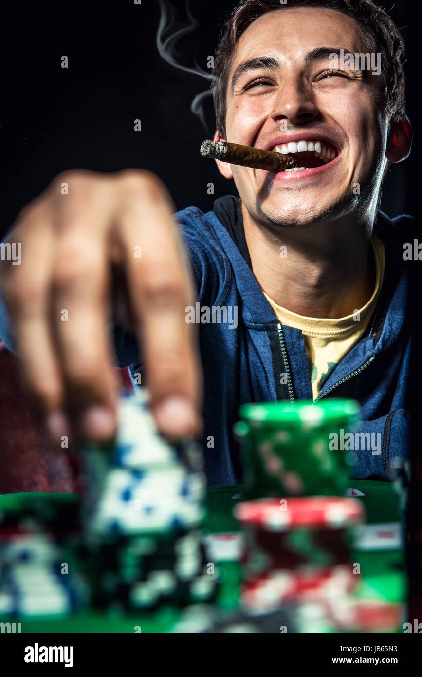 Poker portrait hi-res stock photography and images - Alamy