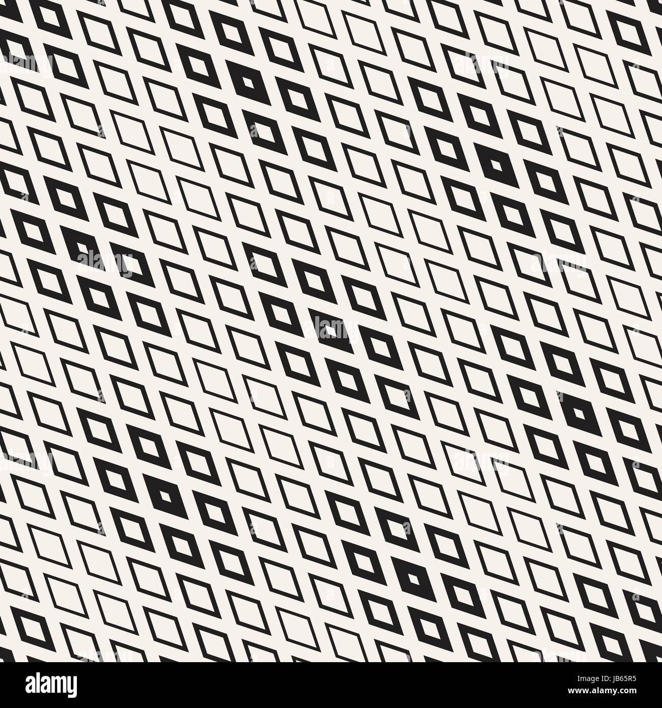 Repeating Geometric Rectangle Tiles. Stylish Monochrome Lattice. Vector ...