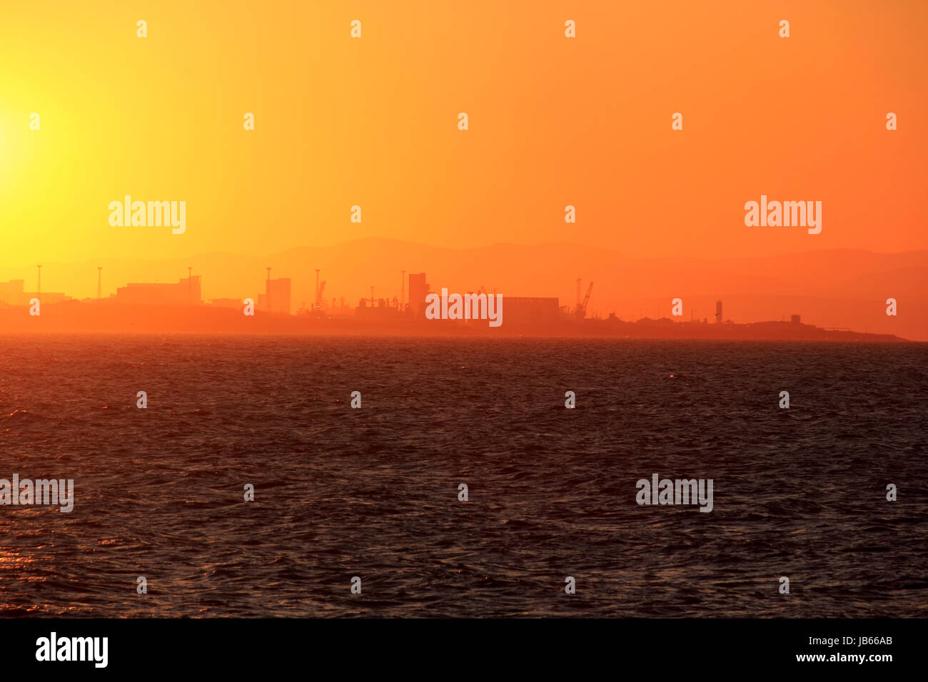 Granton, taken from Newhaven Harbour, Edinburgh, Scotland, UK Stock ...