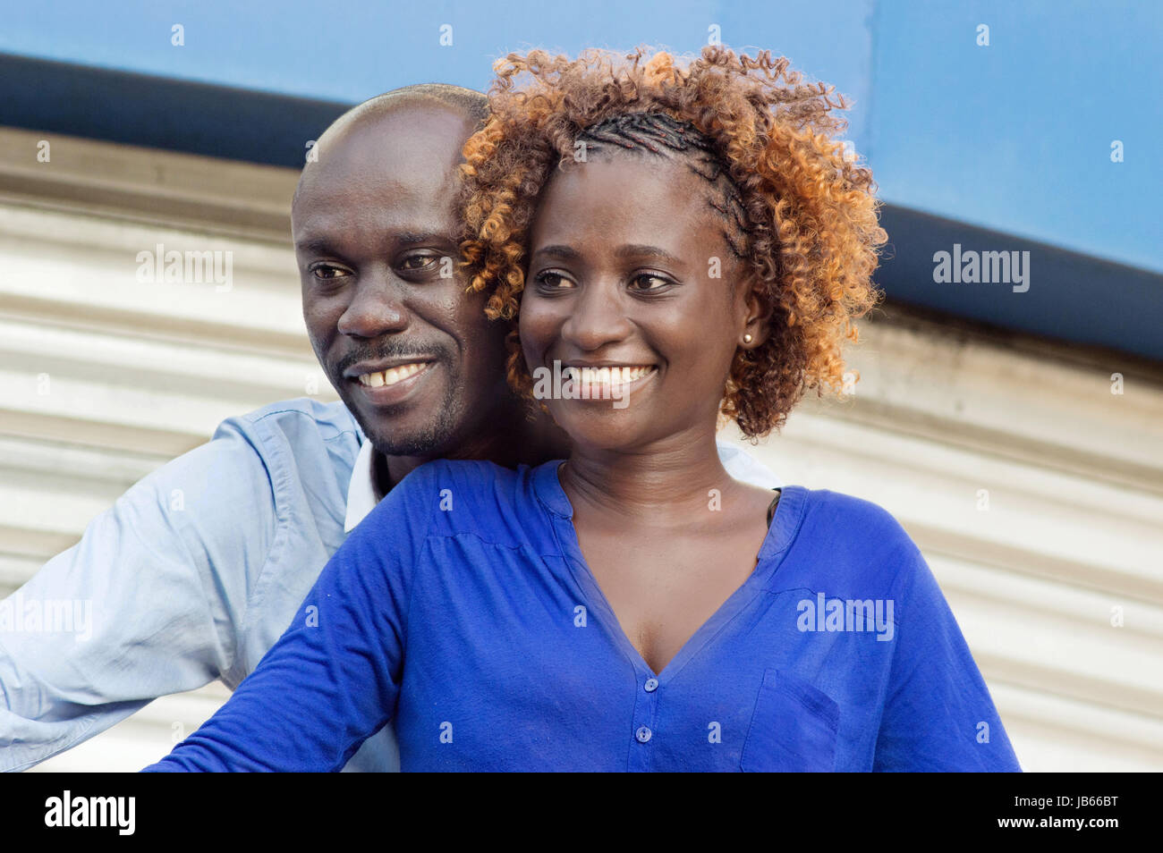 couple is in perfect agreement because they are happy Stock Photo - Alamy