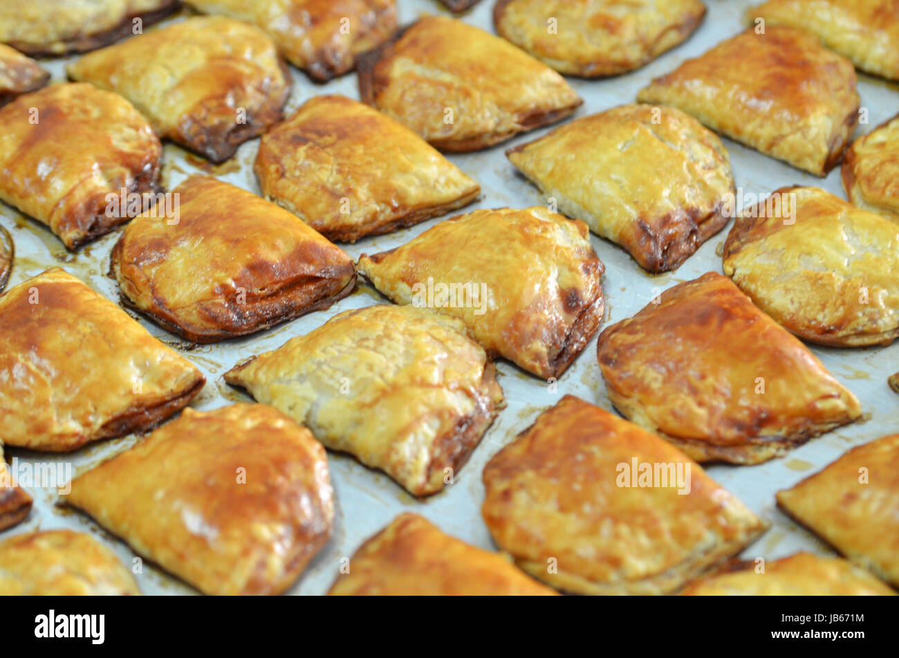 Traditional baked Kaya Puff or Kaya Kok Stock Photo - Alamy