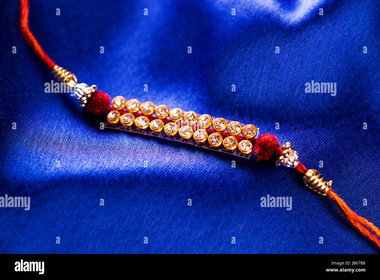 Hindu Raksha Bandhan Rakhi Festivals Religion Thread Stock Photo - Alamy