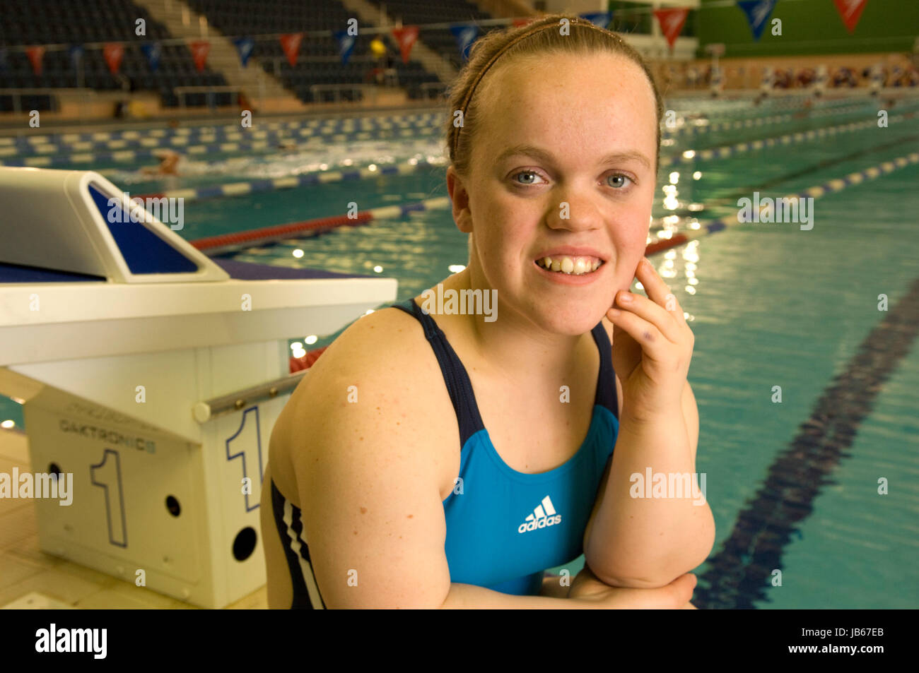 Ellie simmonds swimming pool hi-res stock photography and images - Alamy
