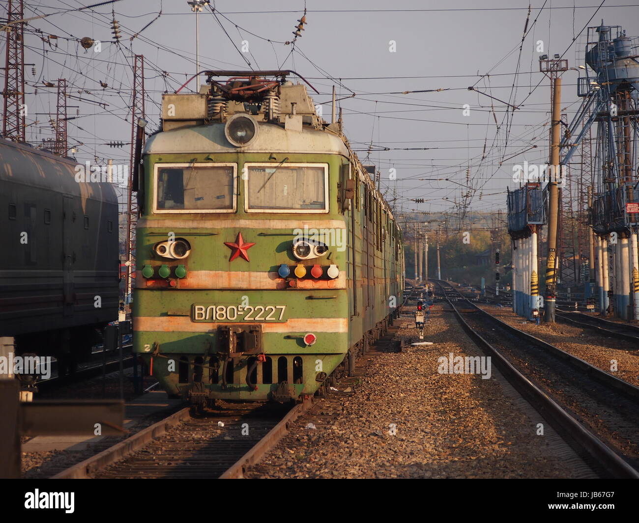 Vladivostock train hi-res stock photography and images - Alamy
