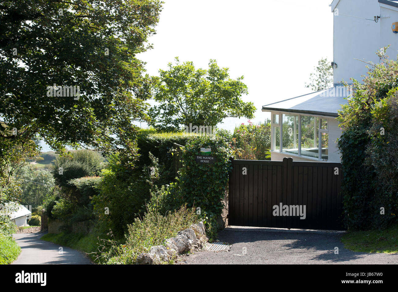 The Manor House on the Gower Peninsula in Horton, which boasts ...