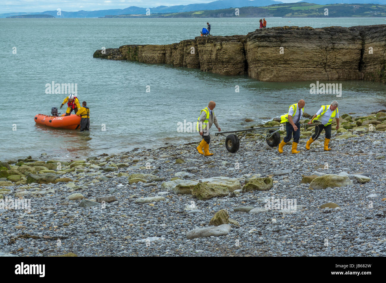 Scenes from Moelfre Lifeboat day on Anglesey, taken on the 16th August ...