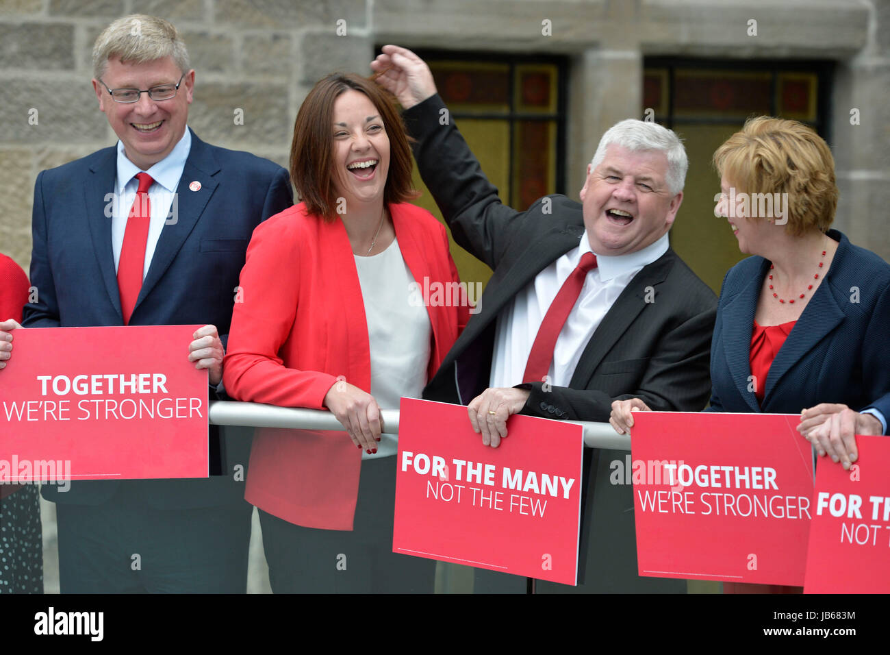Scottish labour mps left to right martin whitfield hi-res stock ...