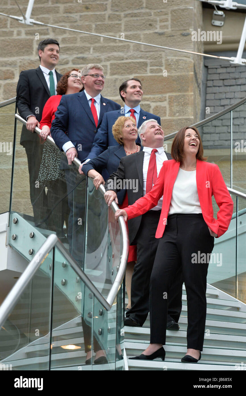 Scottish labour mps left to right martin whitfield hi-res stock ...