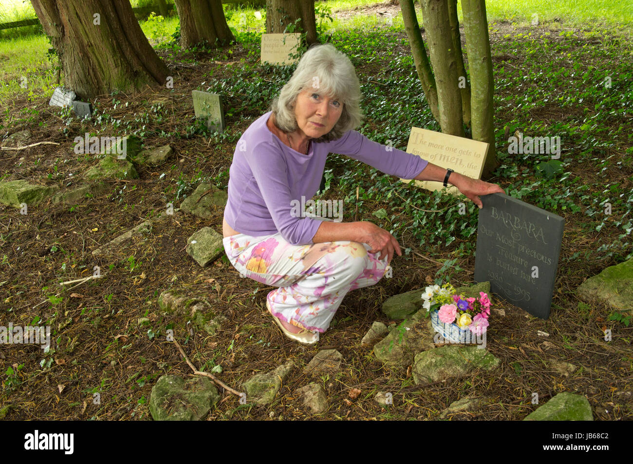 Dame Jilly Cooper at her home in Gloucestershire with greyhounds ...