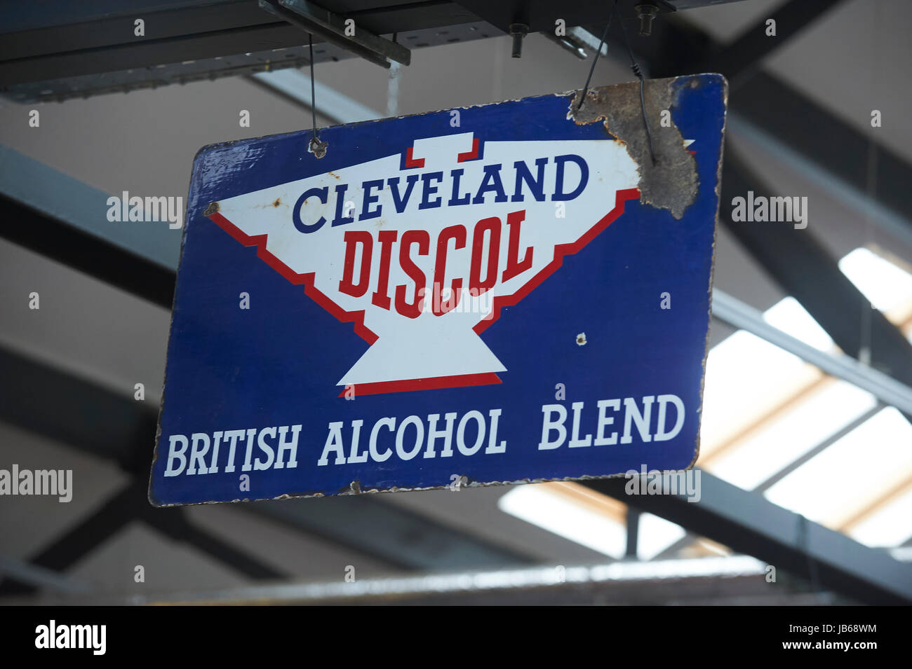 Vintage Petrol sign's Stock Photo - Alamy