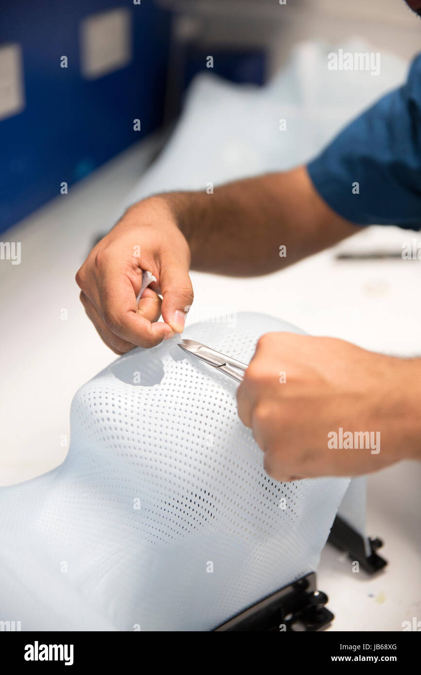 Radiotherapy mask shell hi-res stock photography and images - Alamy