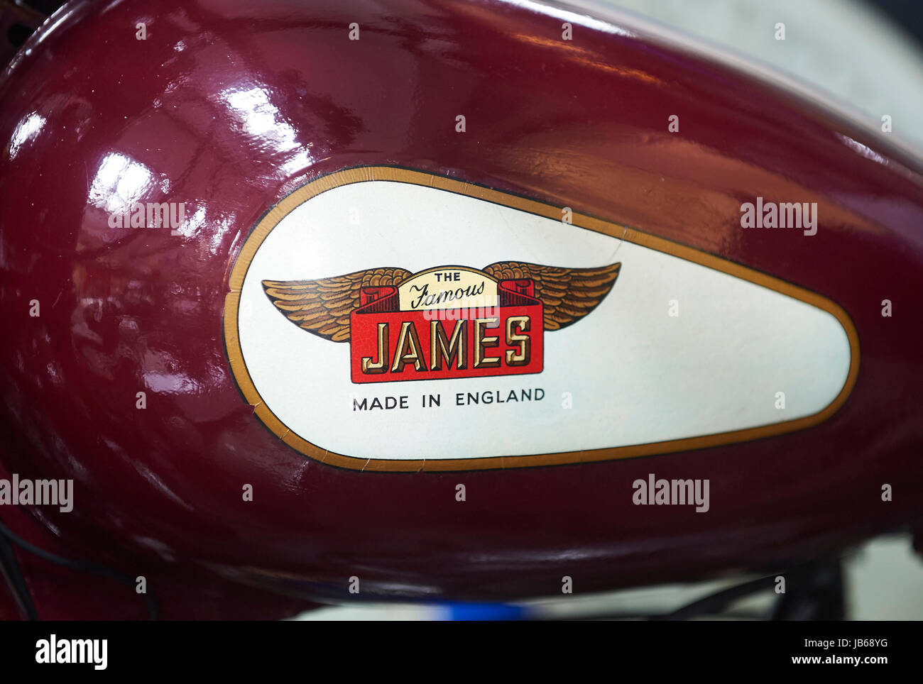 James motorcycle hi-res stock photography and images - Alamy