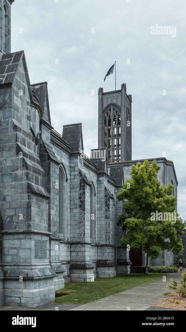 Christ Church Cathedral in central Nelson, on New Zealand's South ...