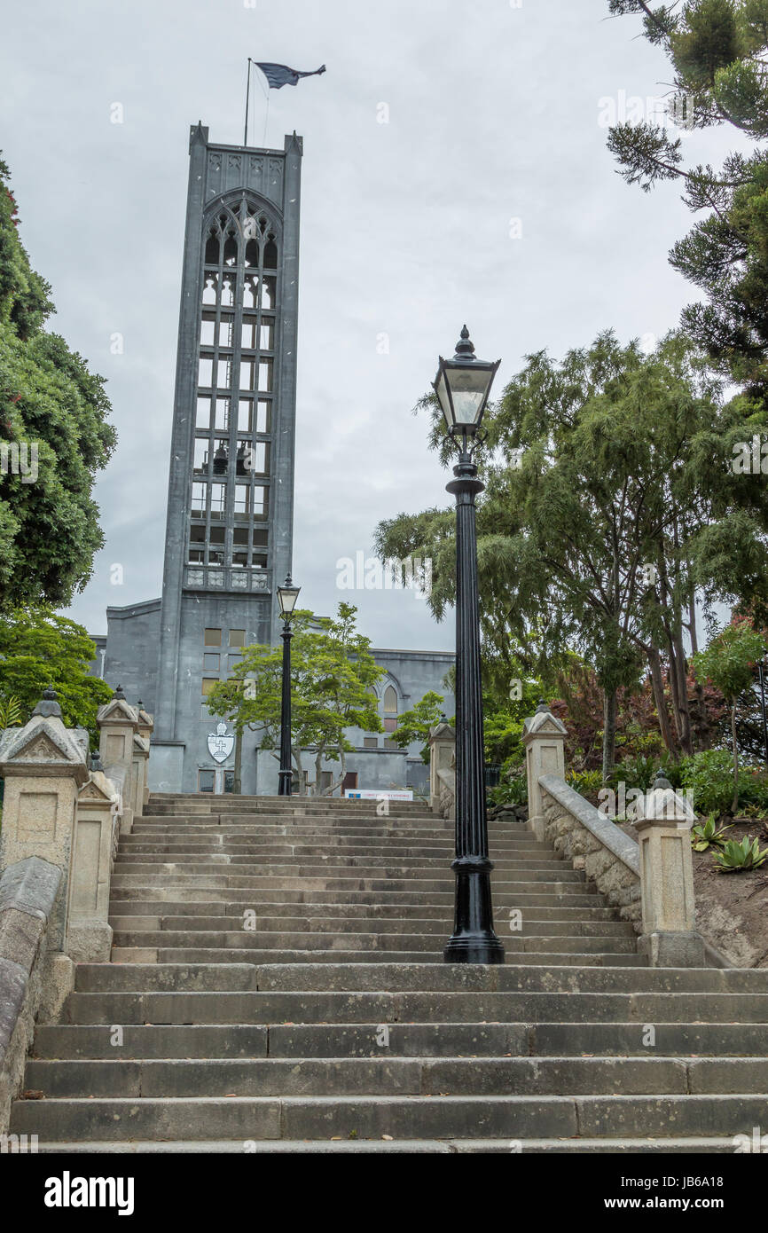 Christ Church Cathedral in central Nelson, on New Zealand's South ...