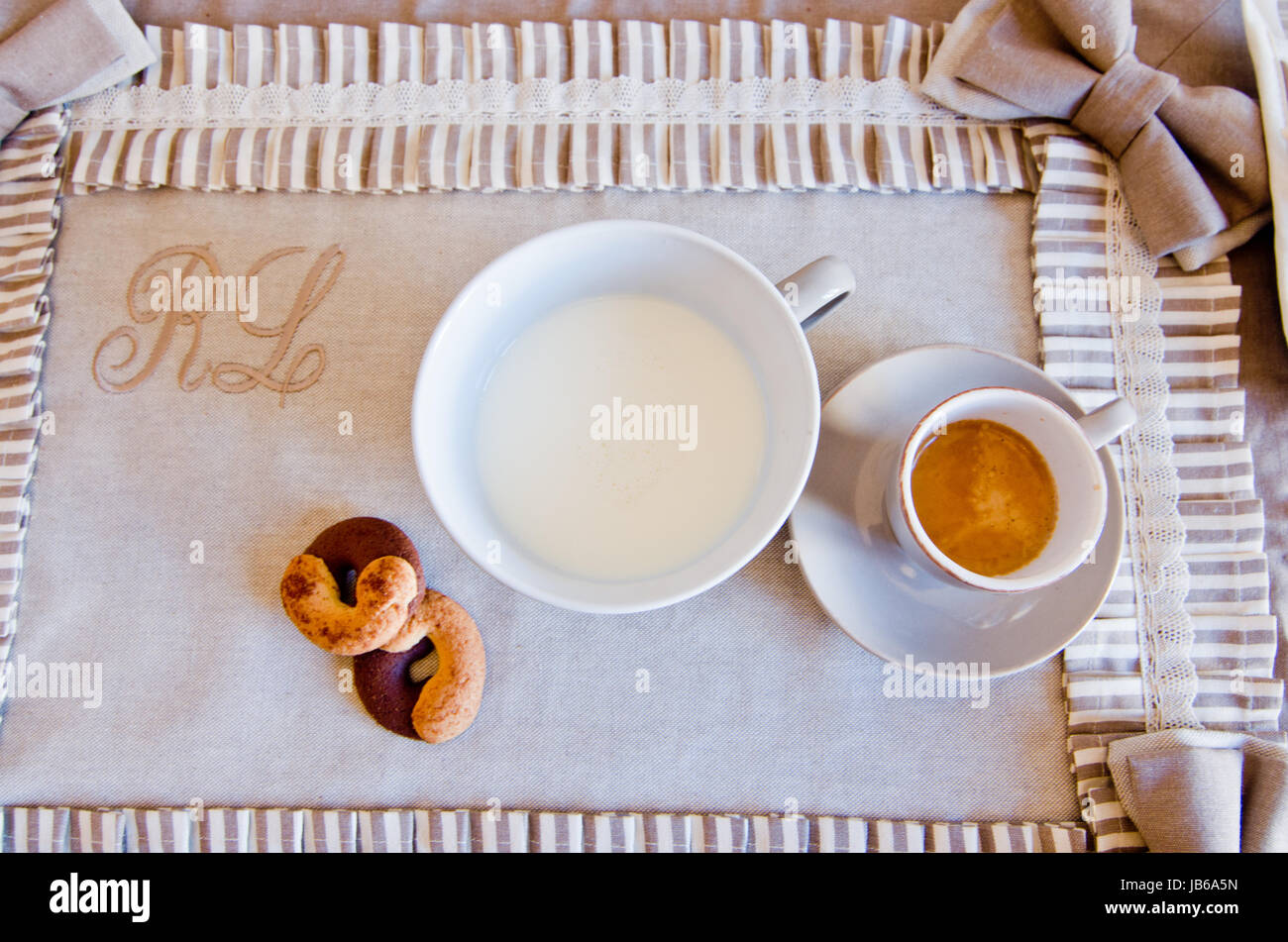 Table set for holidays or parties or for receptions, ready for ...