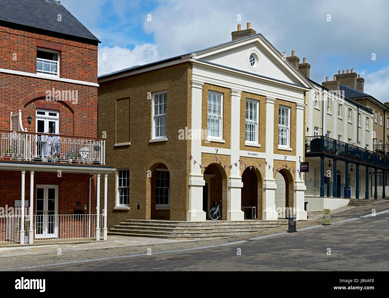 Poundbury, Dorset, England UK Stock Photo - Alamy