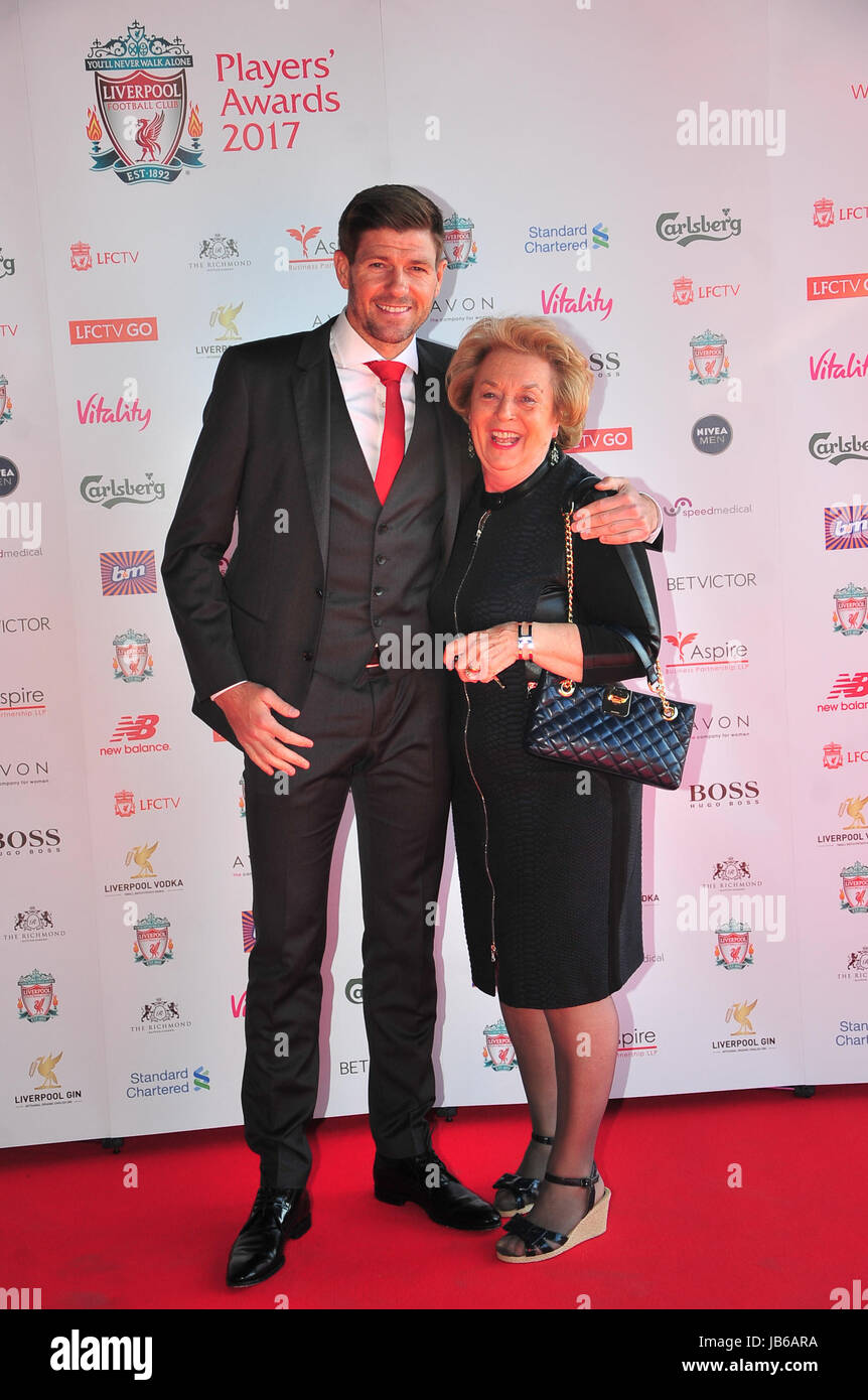 LFC players past and present arriving for the annual LFC players awards ...