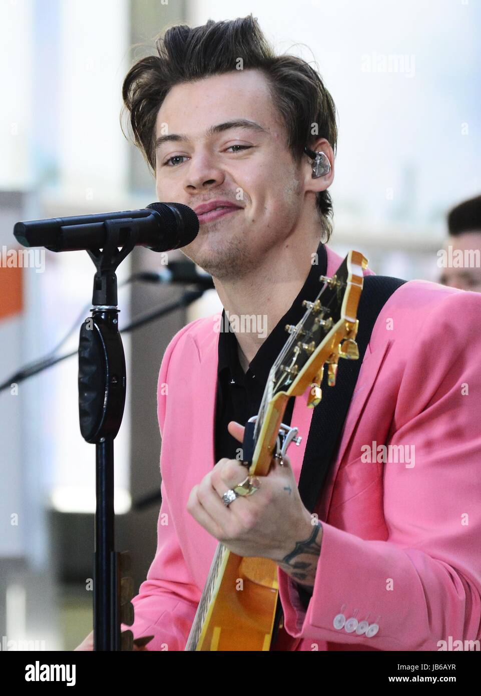 Harry Styles performs live on NBC's 'Today' show as part of the summer ...
